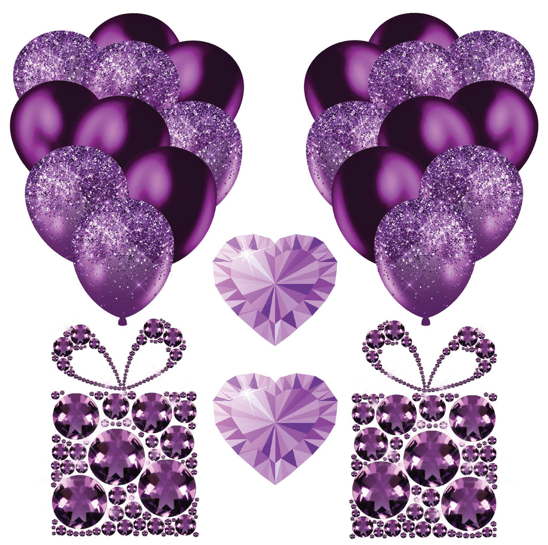 Balloons and Presents HS – Yippee Yay! Yard Cards